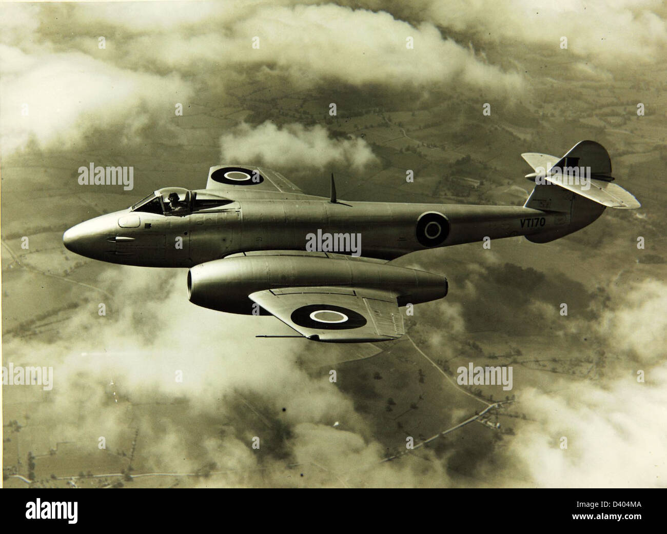 The Gloster Meteor was the first British jet fighter to enter service ...
