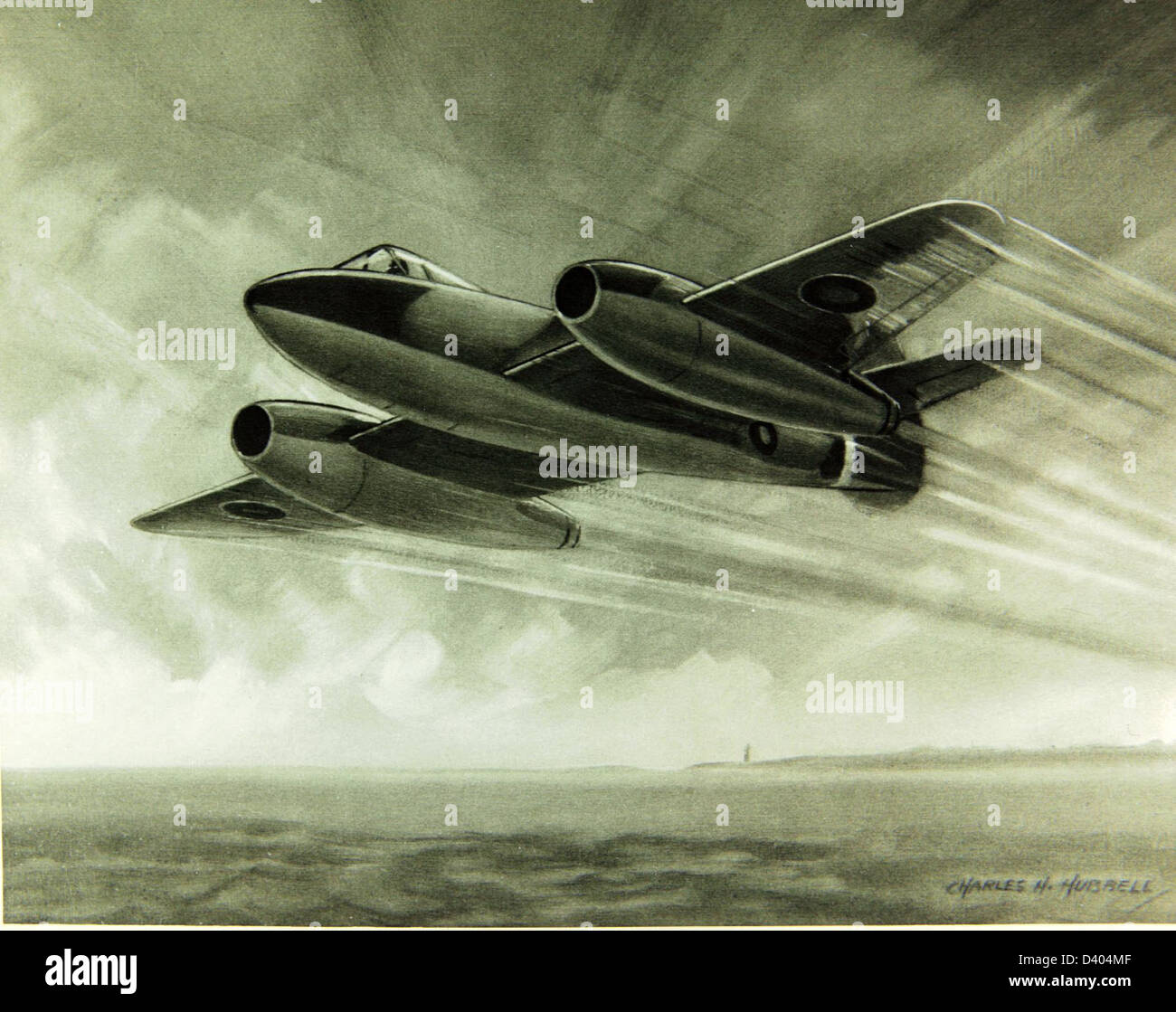 The Gloster Meteor was the first British jet fighter and the only one ...