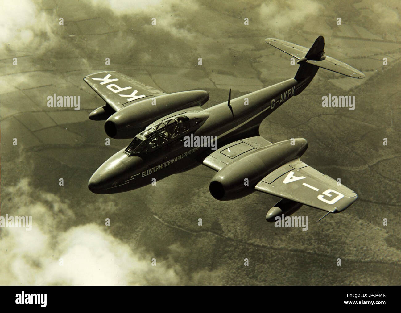 The Gloster Meteor was the first British jet fighter to enter ...