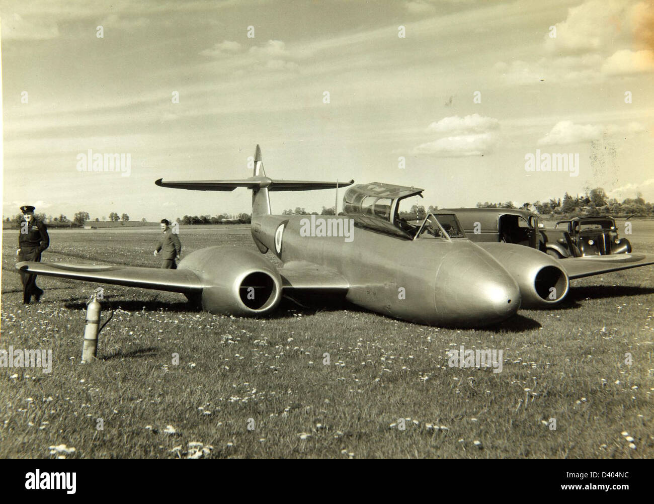The Gloster Meteor was the first British jet fighter, developed during ...