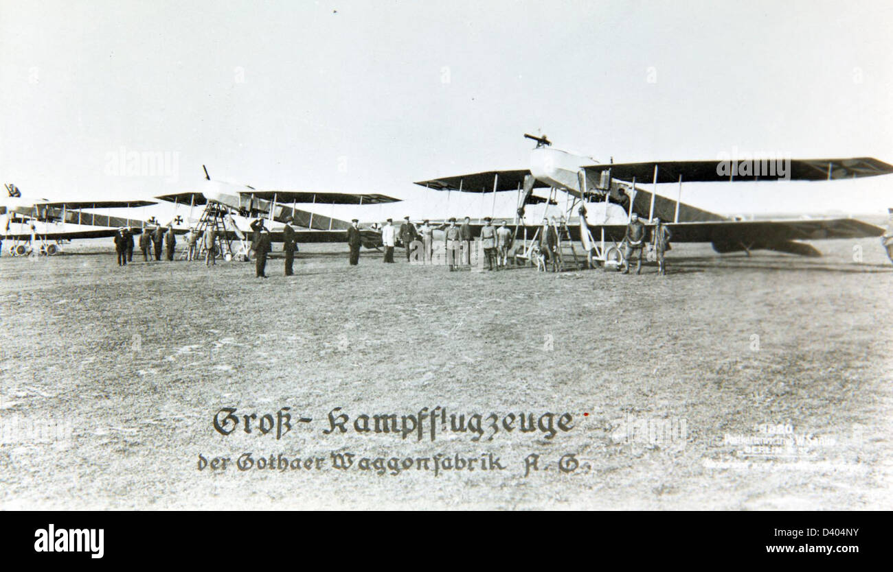 The Gotha G.I was a German heavy bomber and reconnaissance aircraft ...