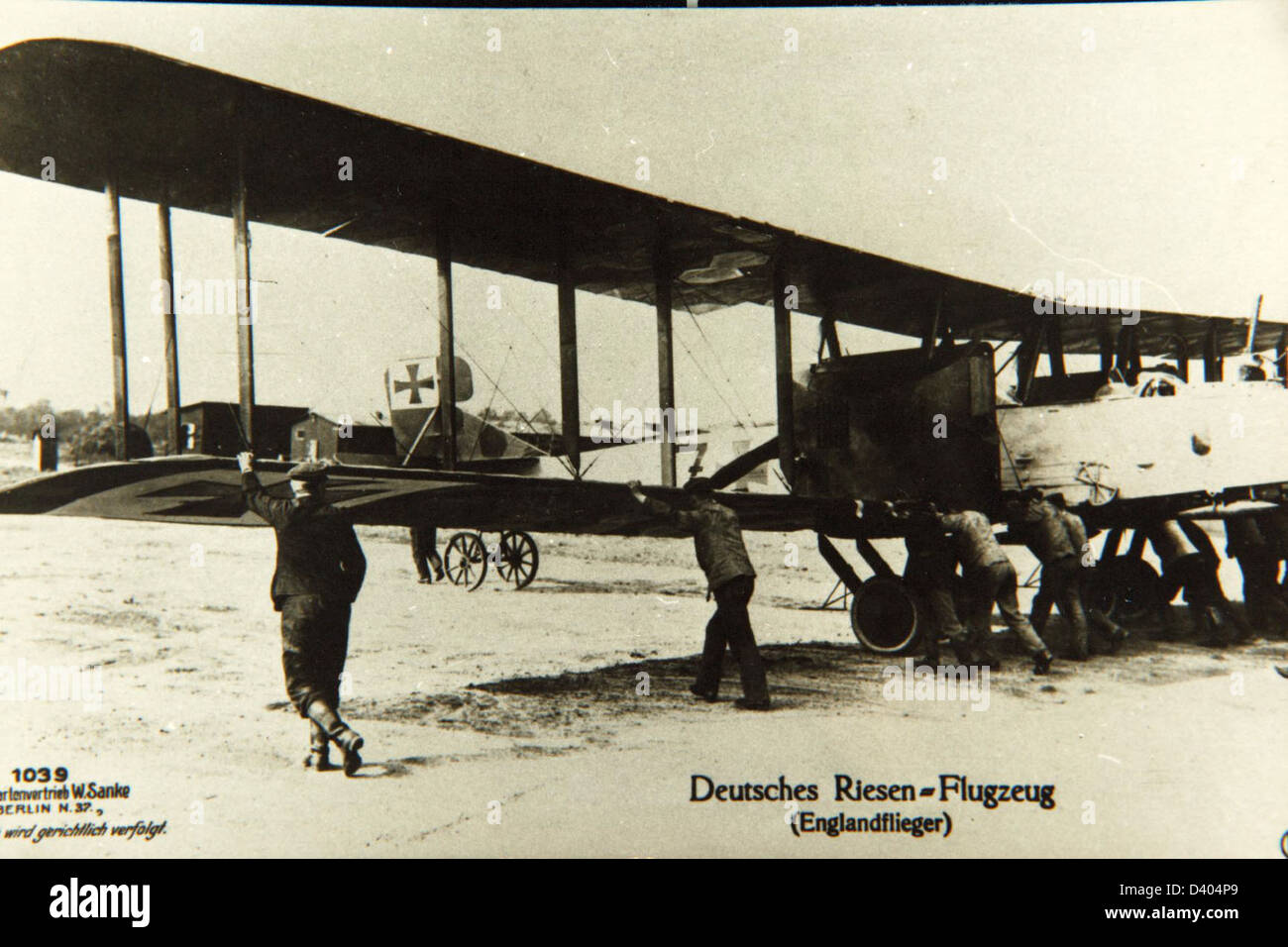 The Gotha G.II was a German heavy bomber used during World War I. It ...