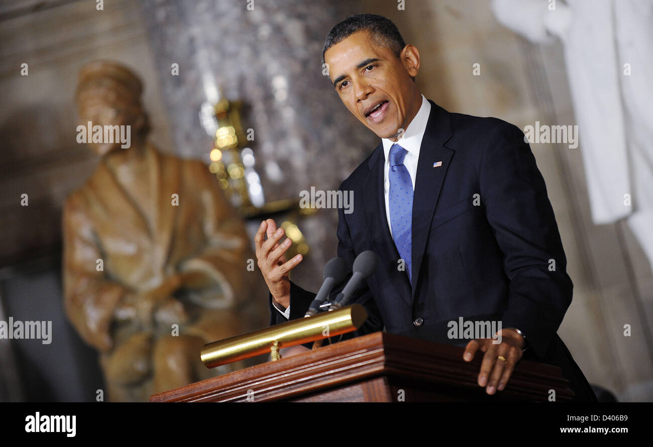 Washington, DC, USA. 27th Feb 2013. United States President Barack ...