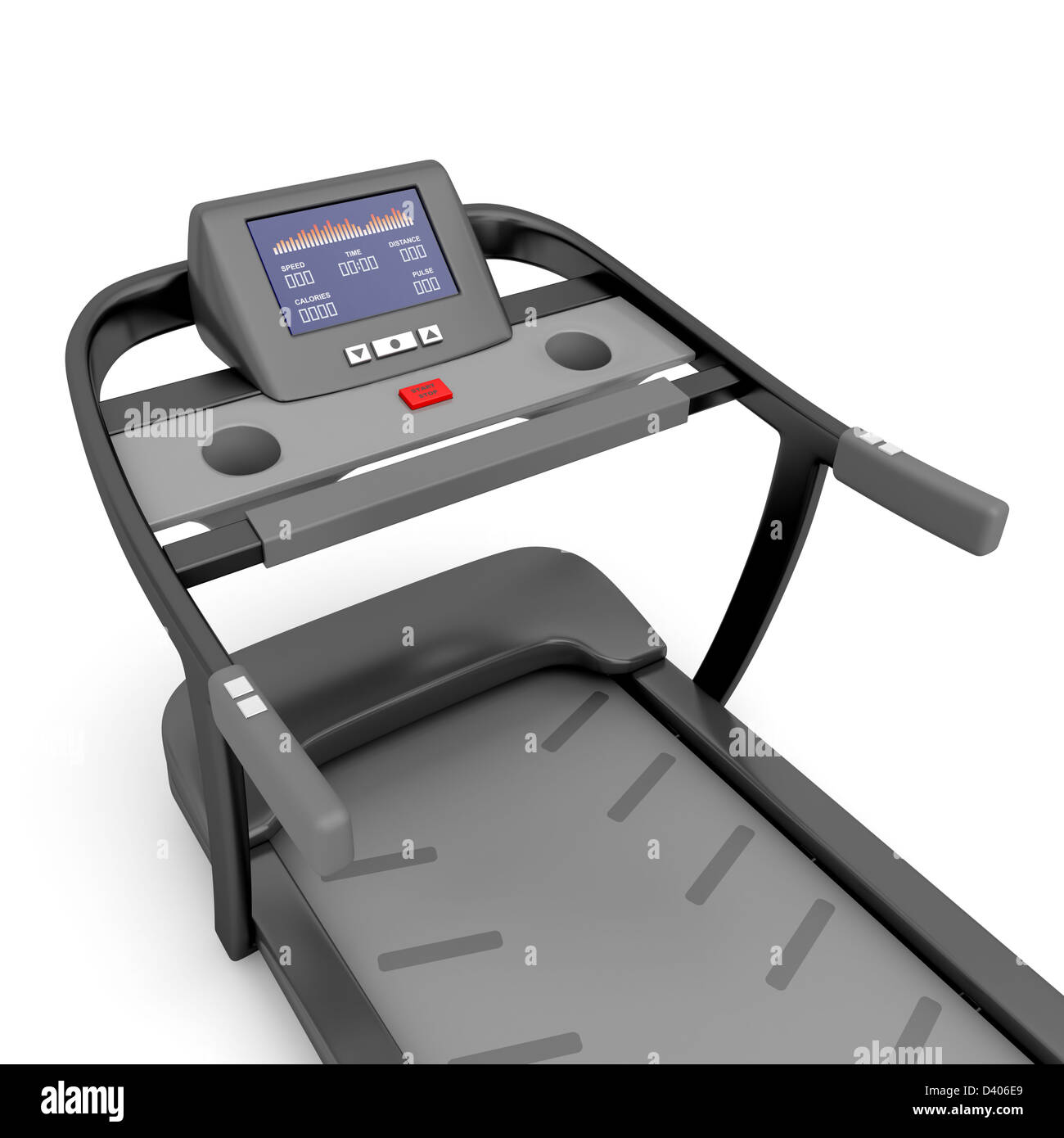Close up image of treadmill machine Stock Photo - Alamy