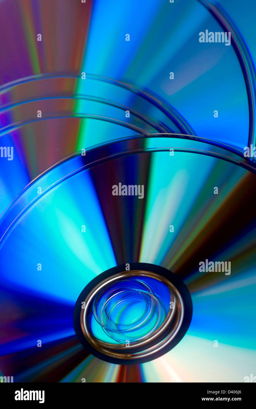 Stack of CD / DVD's Stock Photo - Alamy