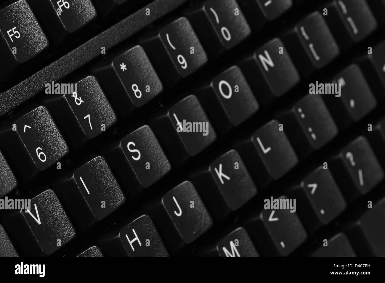 keyboard quotes, keys shuffled to spell out key business ideas Stock ...