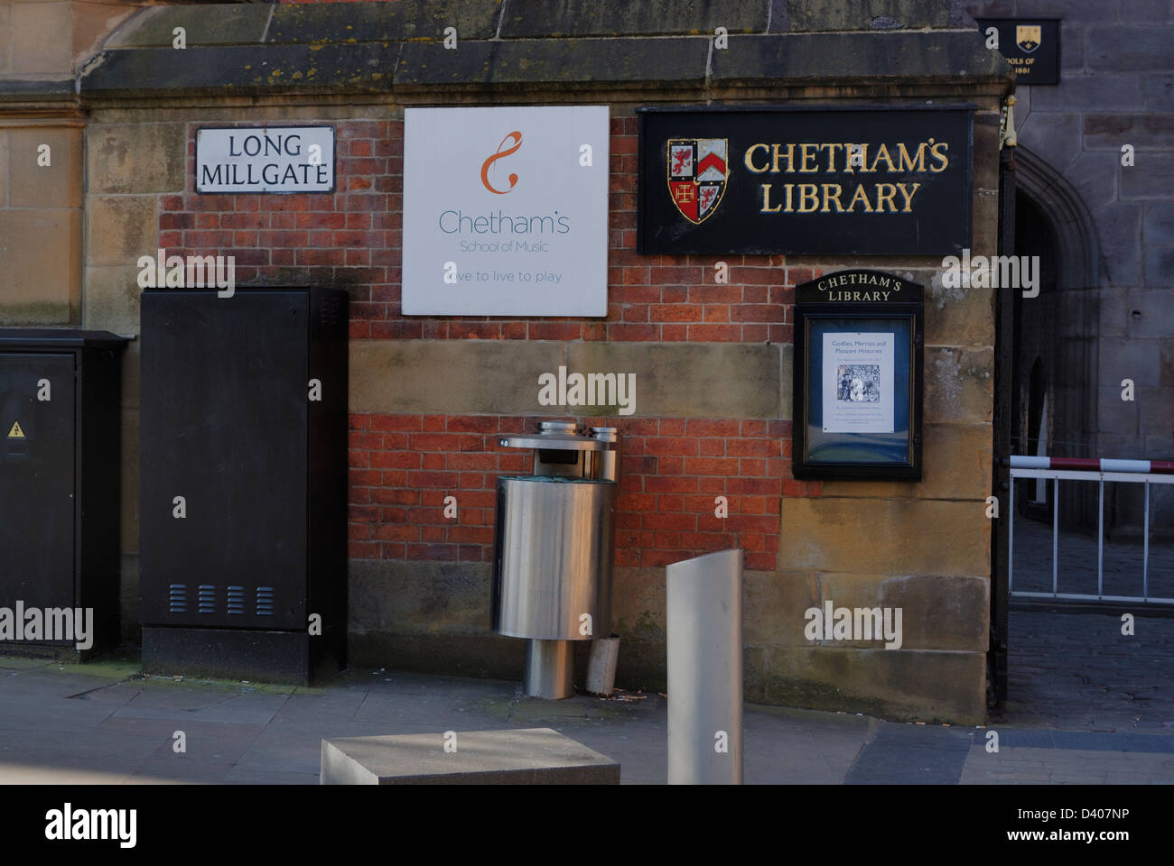 Chetham Library Manchester High Resolution Stock Photography and Images ...