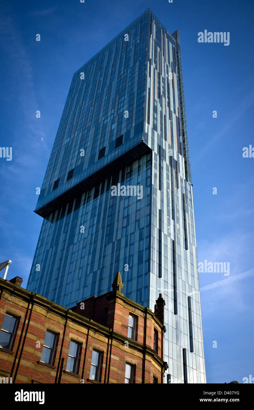 Manchester Hilton Hotel Beetham Tower Stock Photo - Alamy