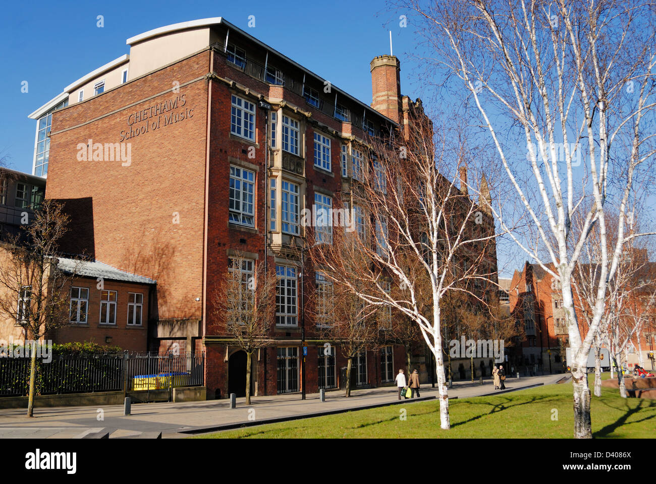 Chetham School of Music & Chetham Library, Manchester Stock Photo - Alamy
