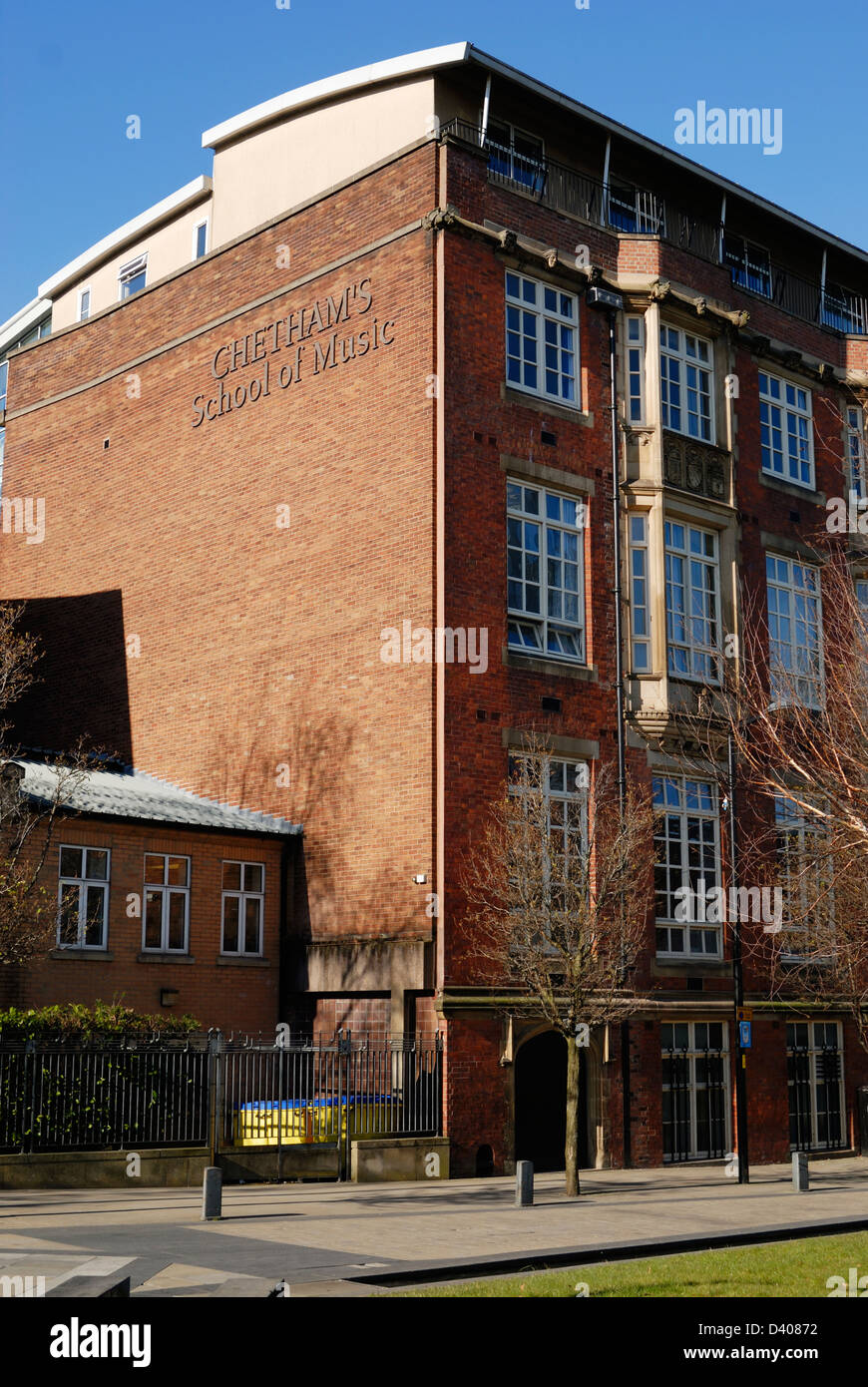 Chetham School of Music & Chetham Library, Manchester Stock Photo - Alamy