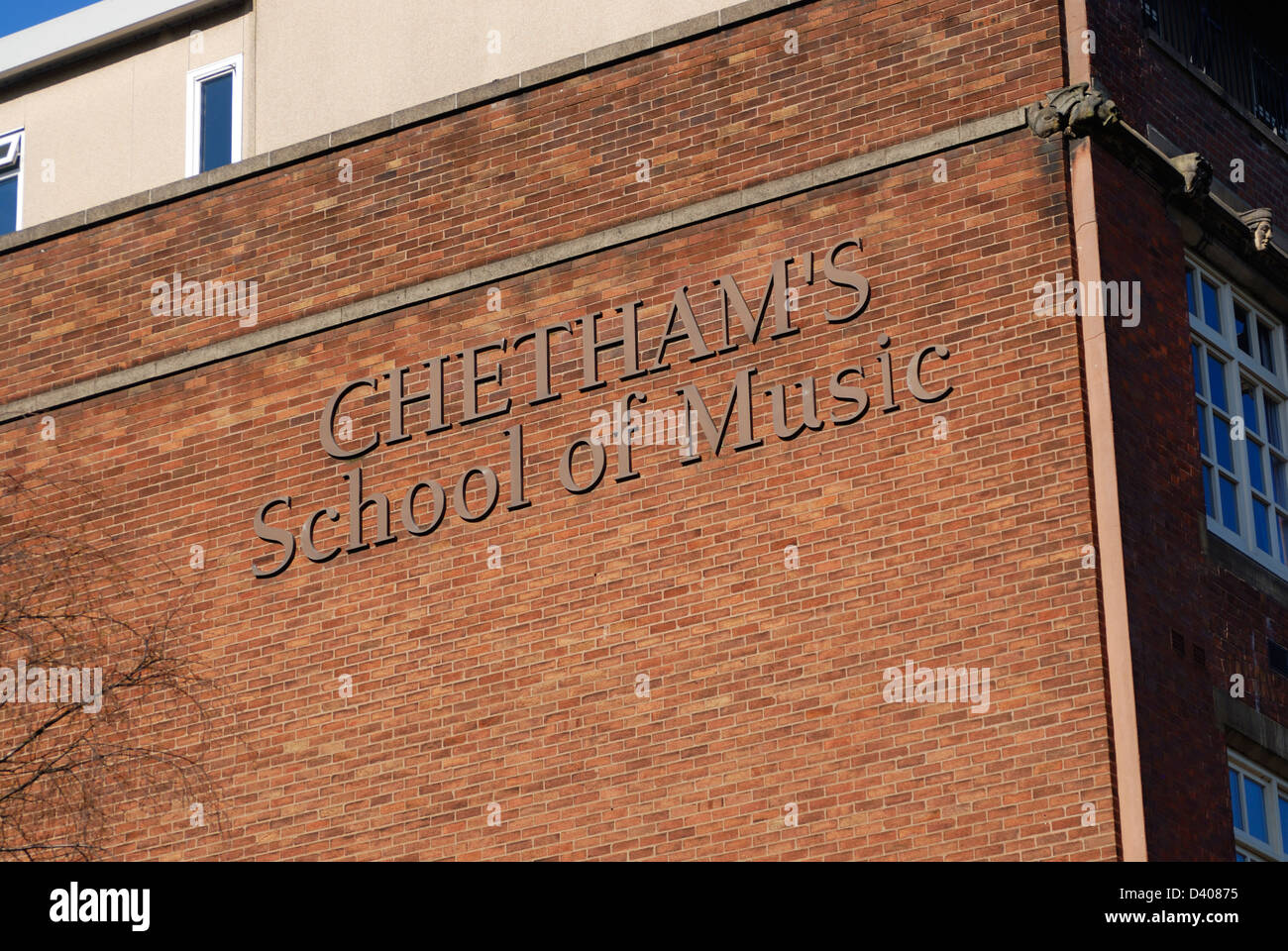 Chetham School of Music & Chetham Library, Manchester Stock Photo - Alamy