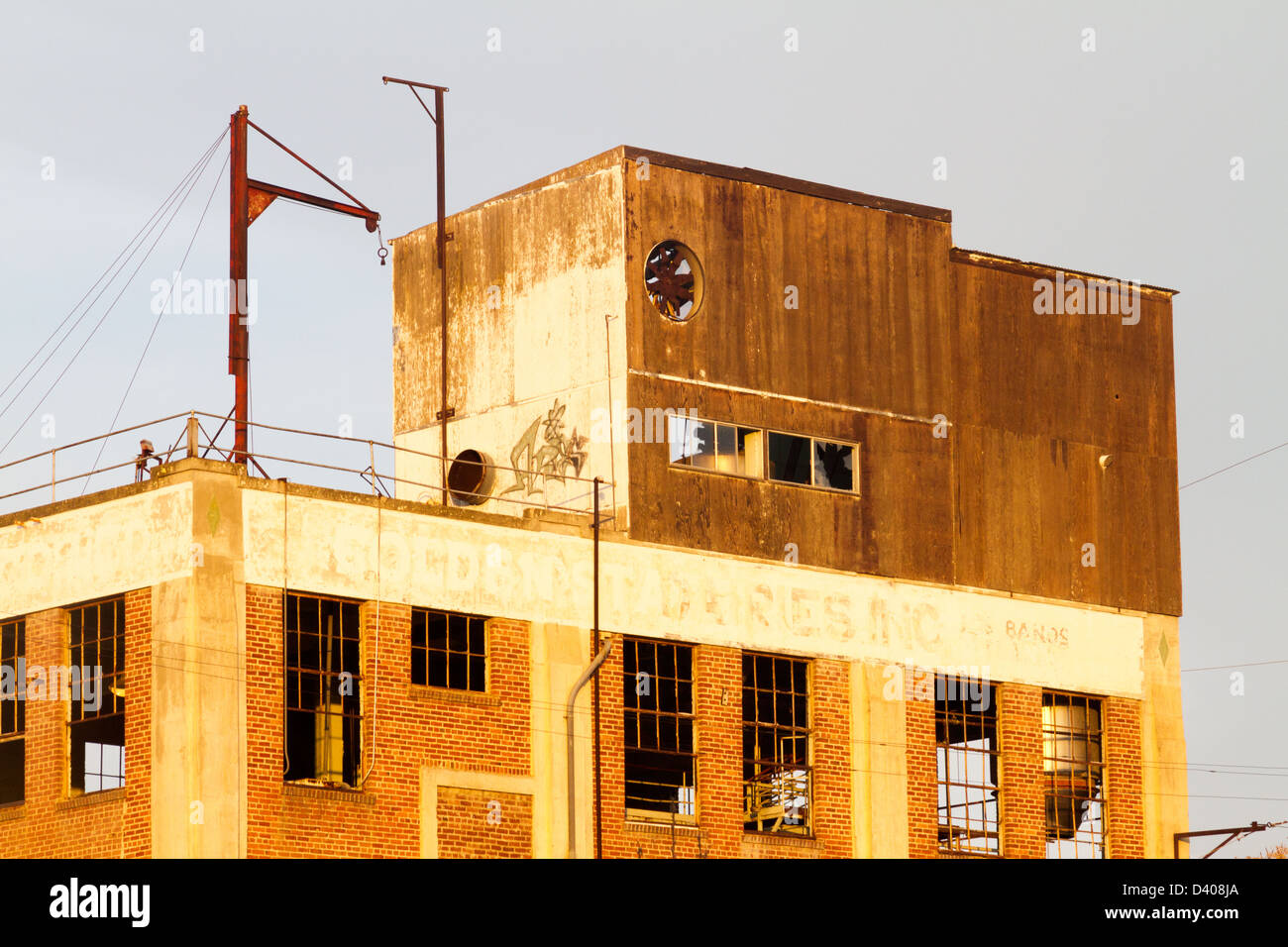 Abandoned dairy factory exterior hi-res stock photography and images ...