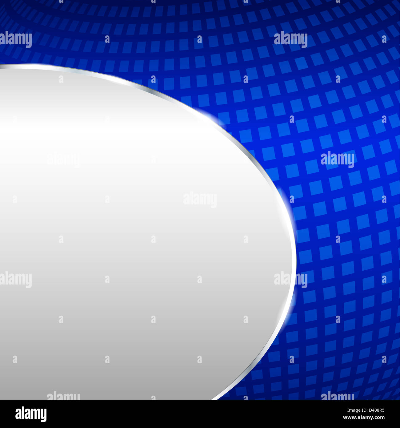 Abstract metallic background with blue element Stock Photo - Alamy