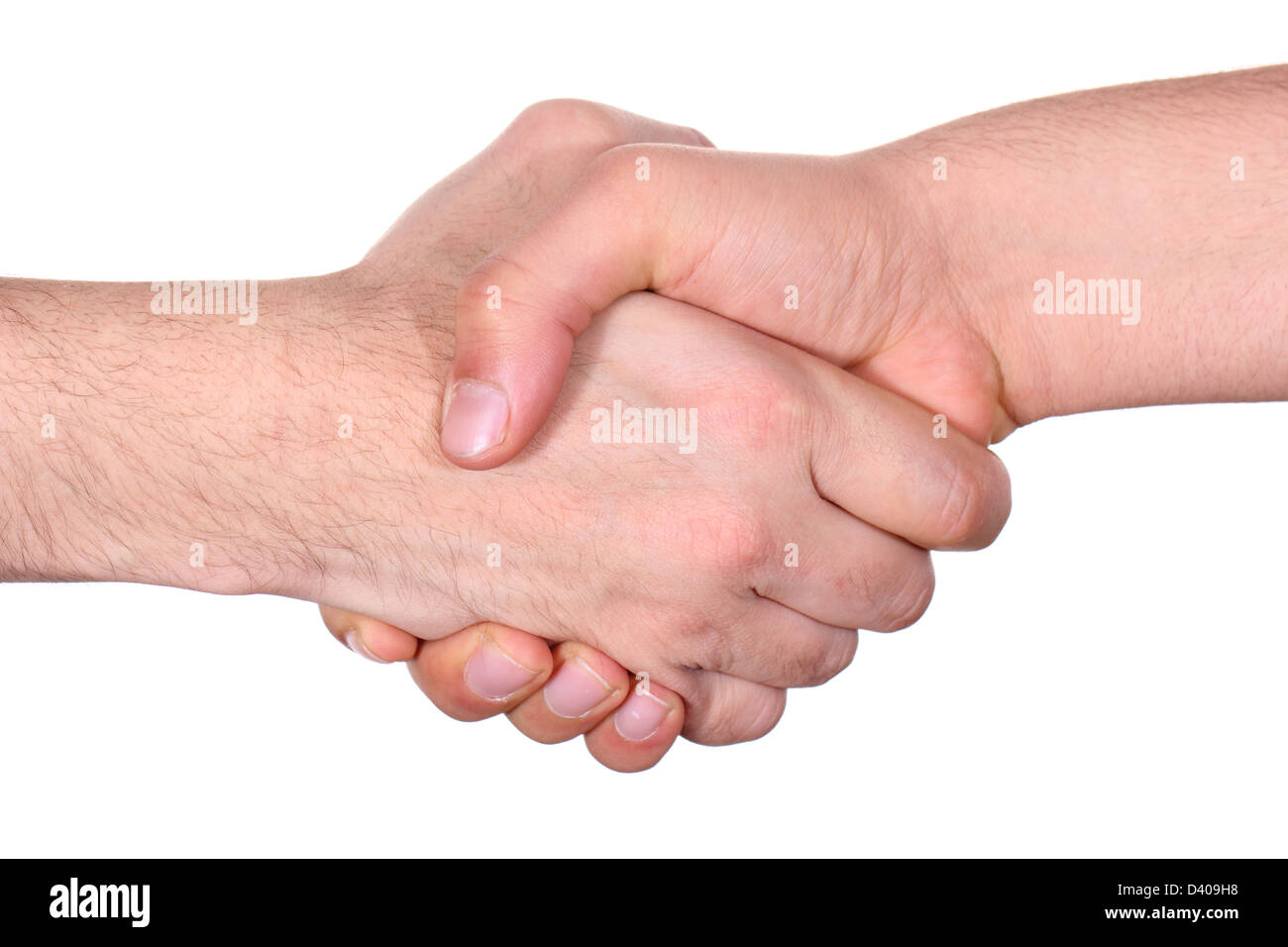 handshake between two business people Stock Photo - Alamy