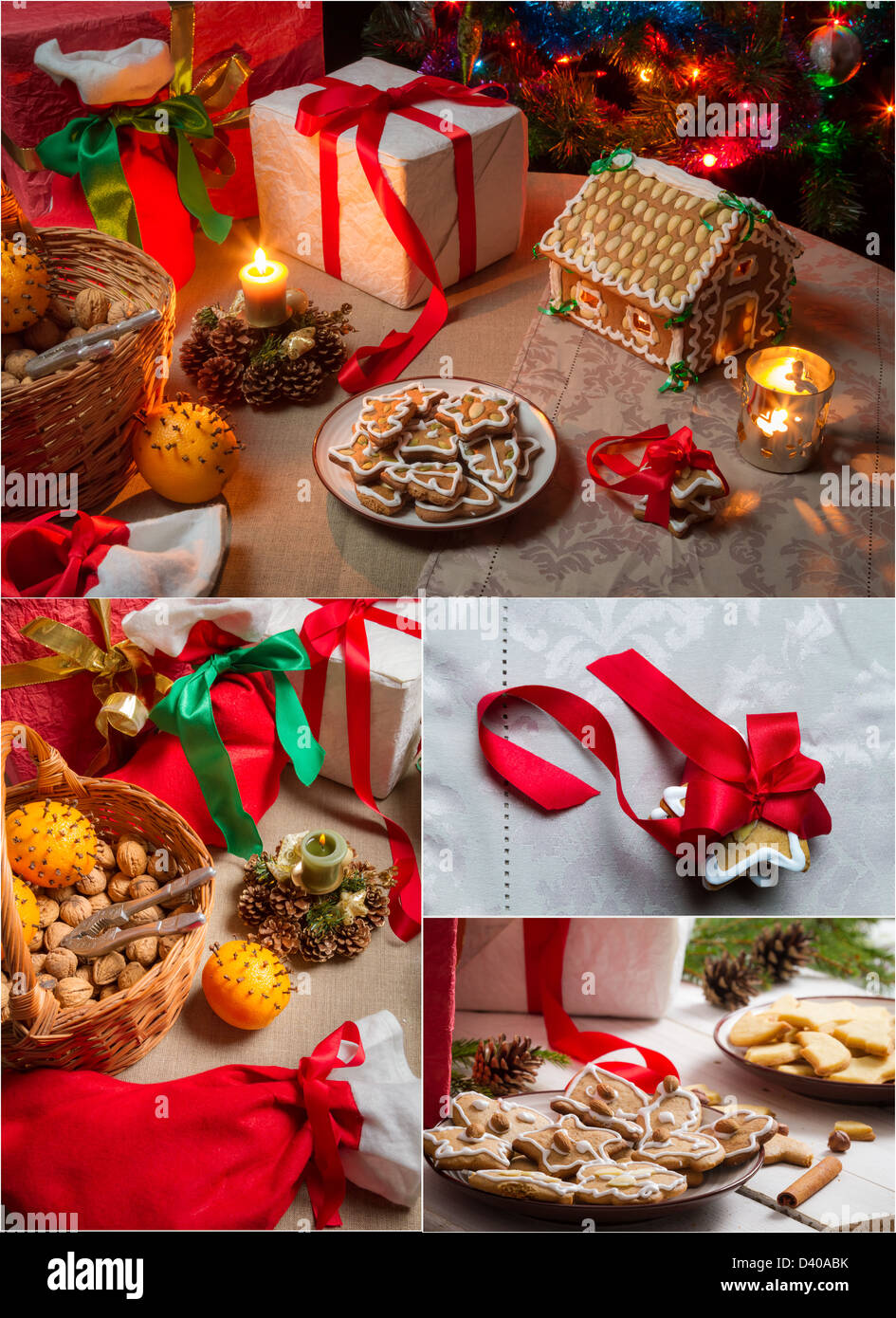 Christmas cookies table hi-res stock photography and images - Alamy
