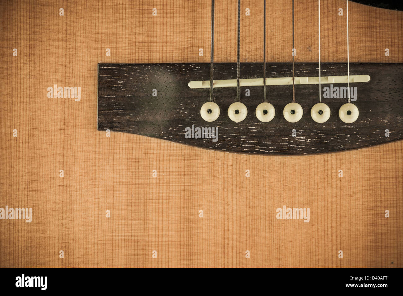 Close-up Acoustic Wood Guitar Classic Stock Photo - Alamy