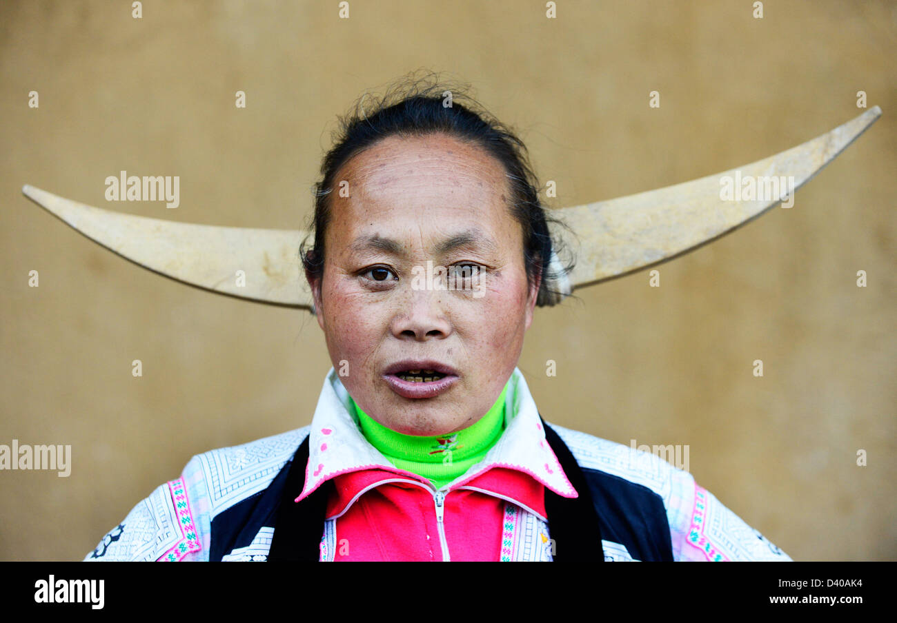 Miao tribe hi-res stock photography and images - Alamy