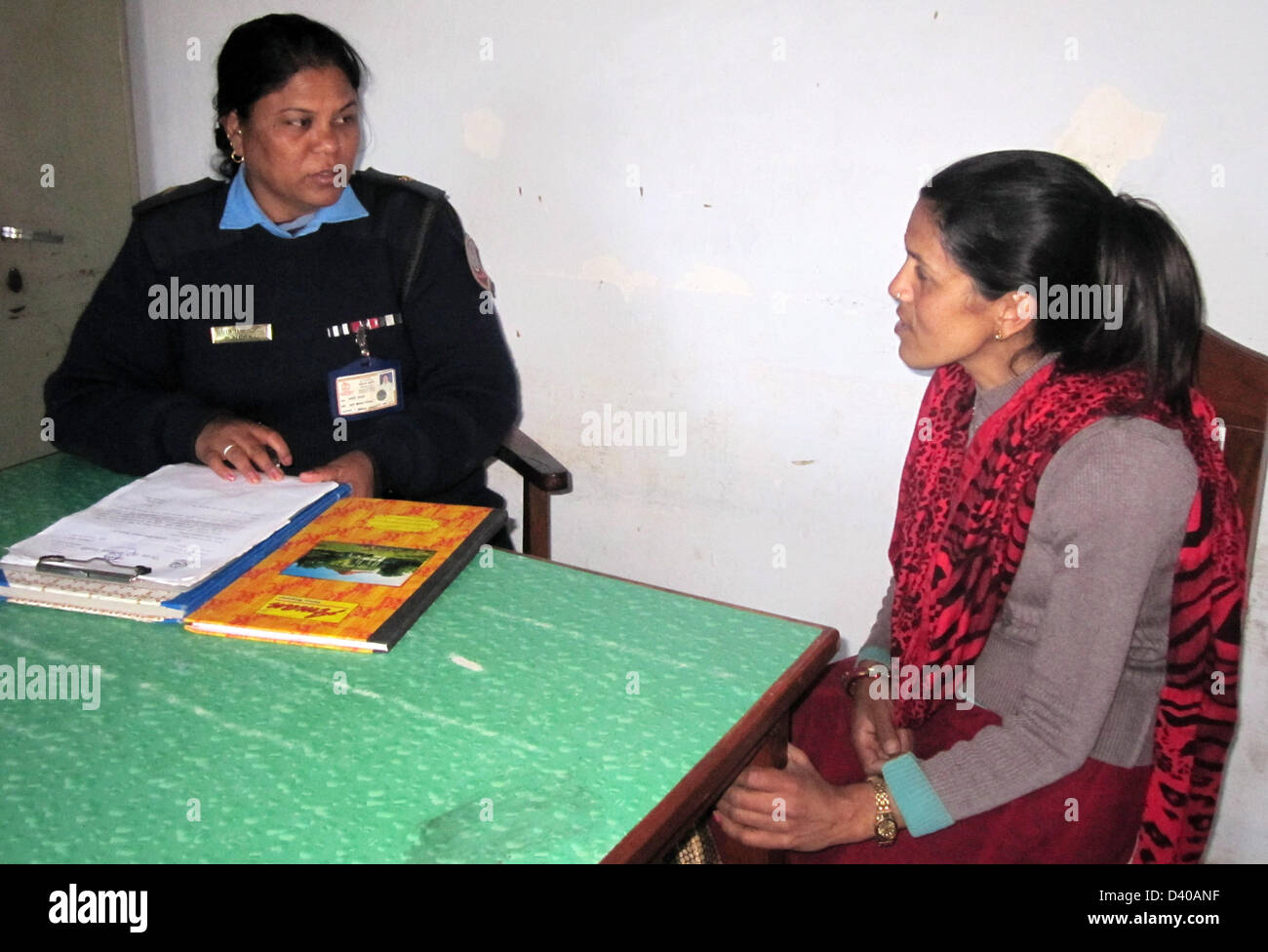 Nepali police hi-res stock photography and images - Alamy