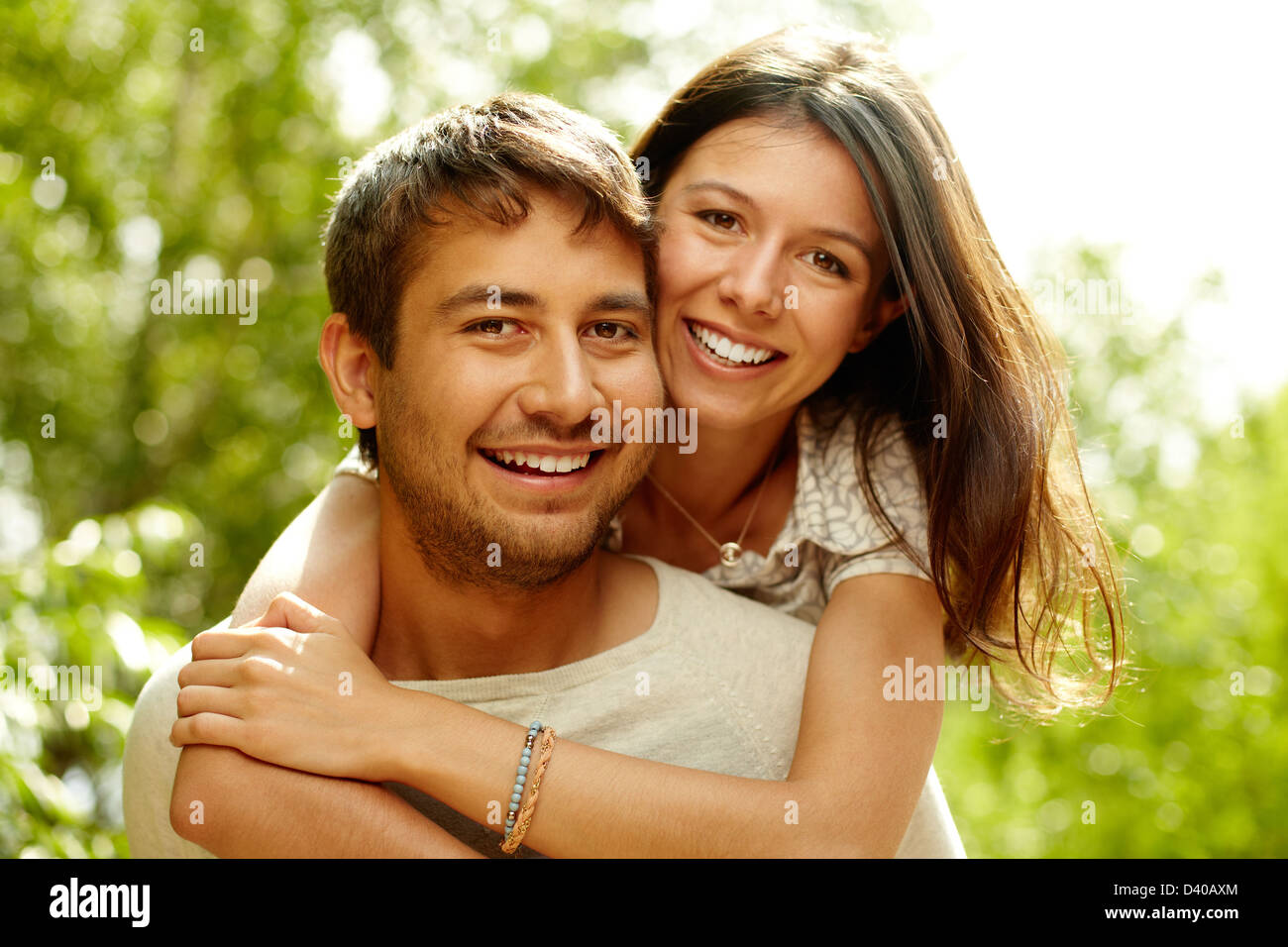 Guy girl having fun on hi-res stock photography and images - Alamy