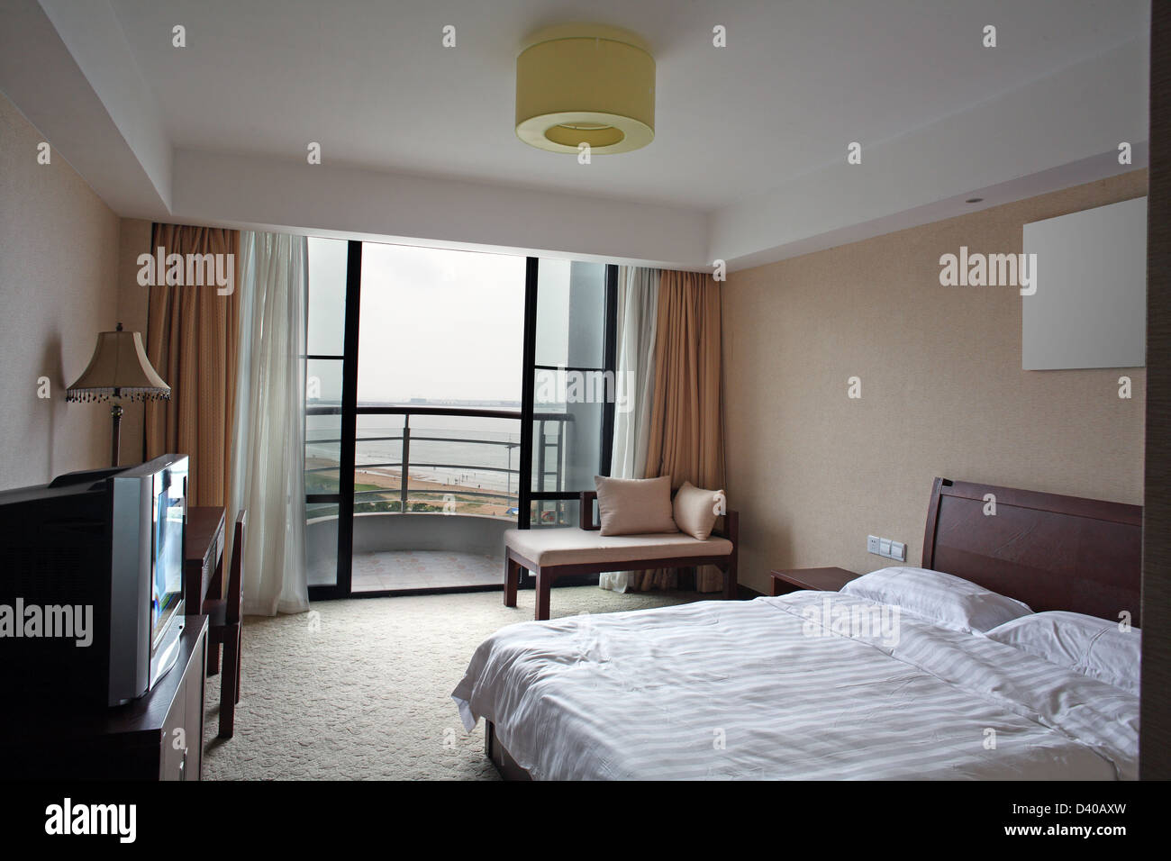 modern style of the decoration of the hotel rooms Stock Photo - Alamy