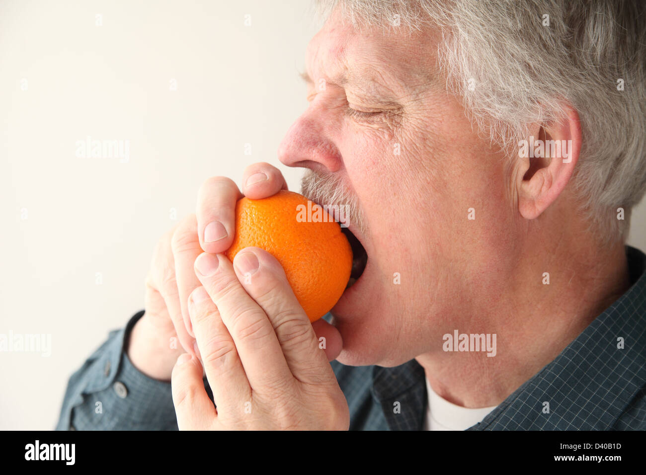 Orange Peel Man