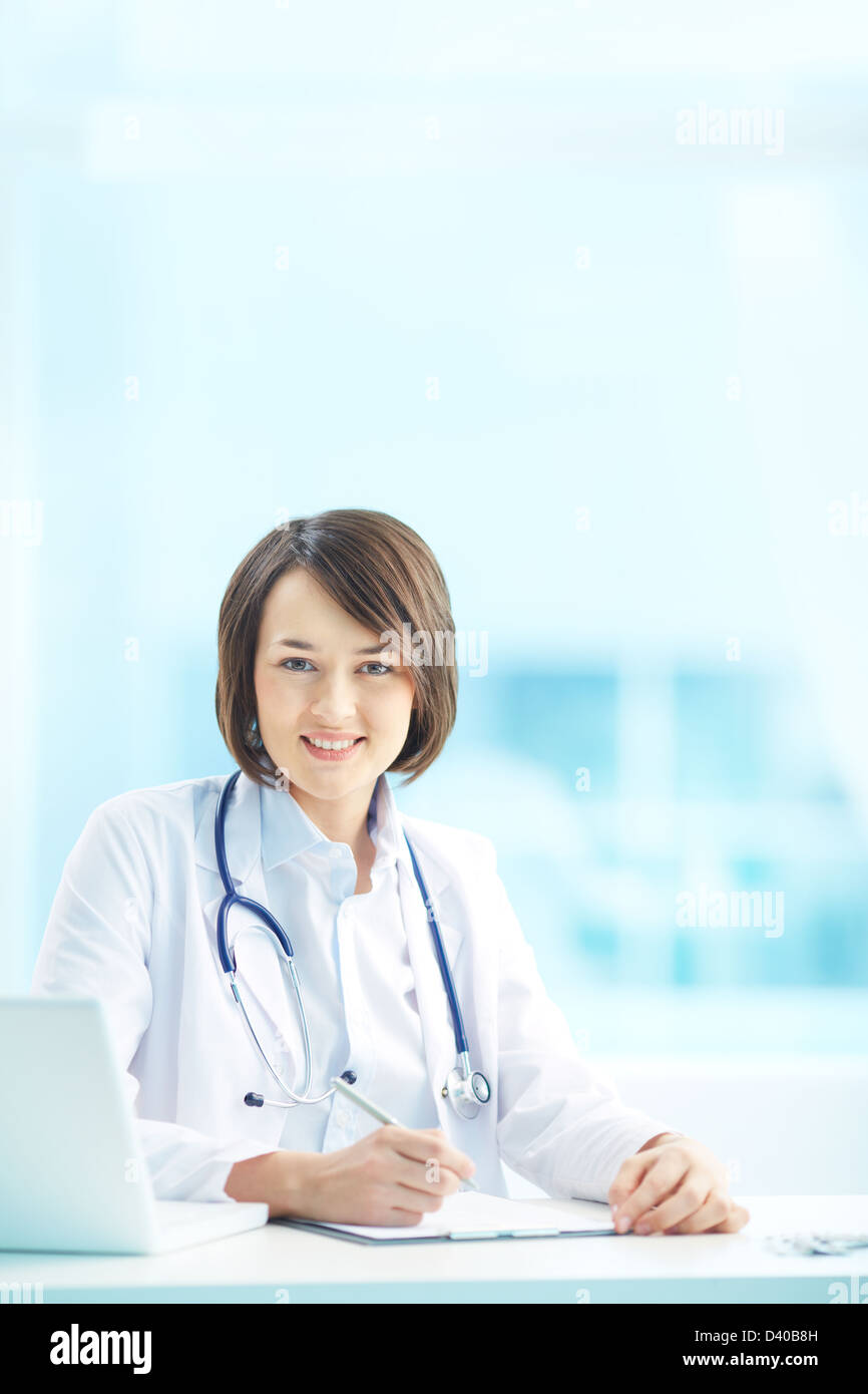 Clinician paperwork hi-res stock photography and images - Alamy