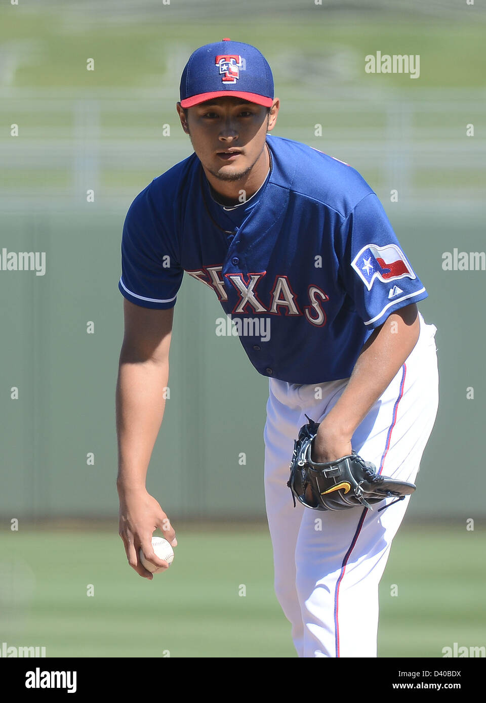 Yu Darvish (Rangers), FEBRUARY 26, 2013 - MLB : Pitcher Yu Darvish of ...