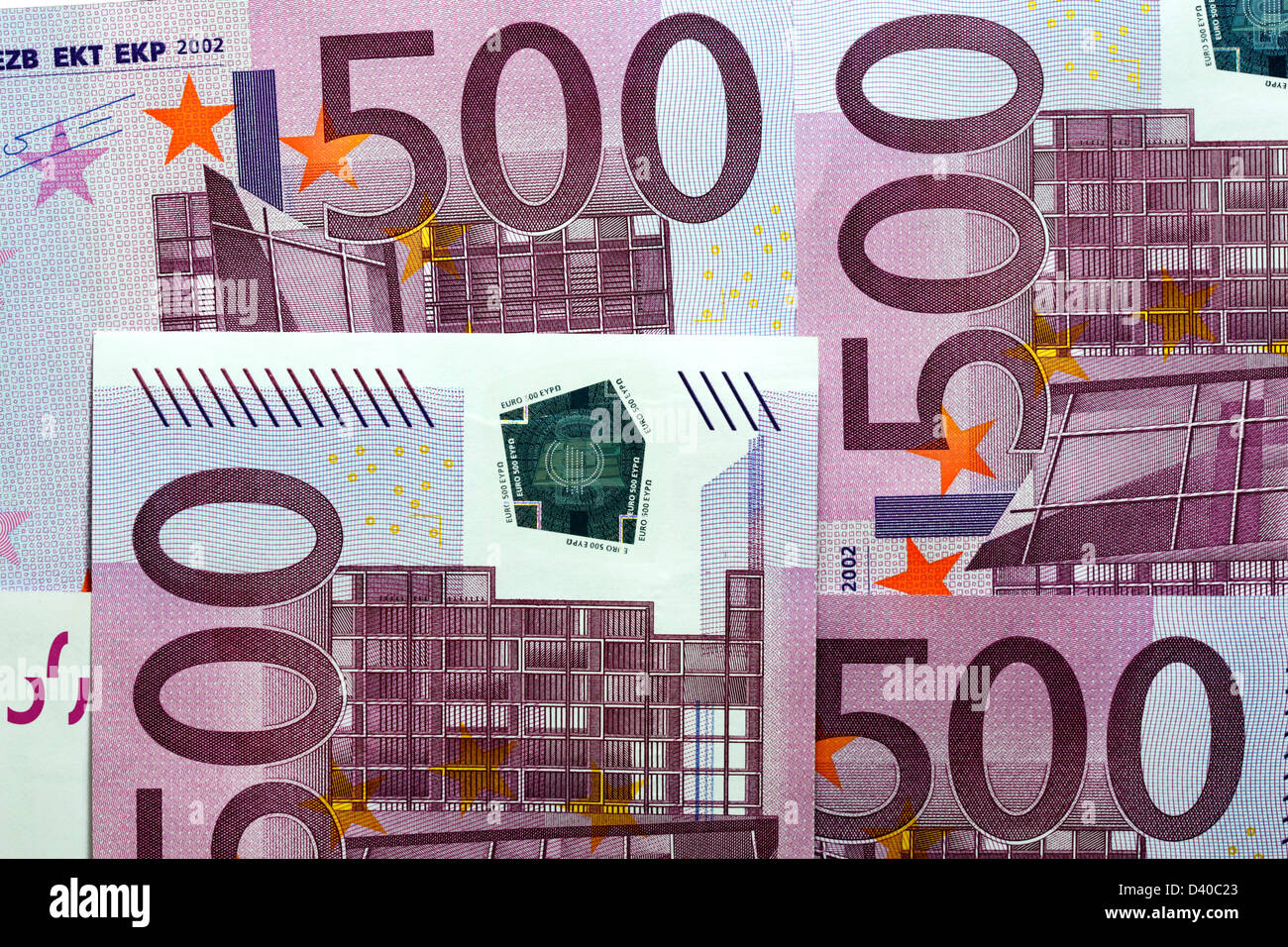 500 euro bill hi-res stock photography and images - Alamy