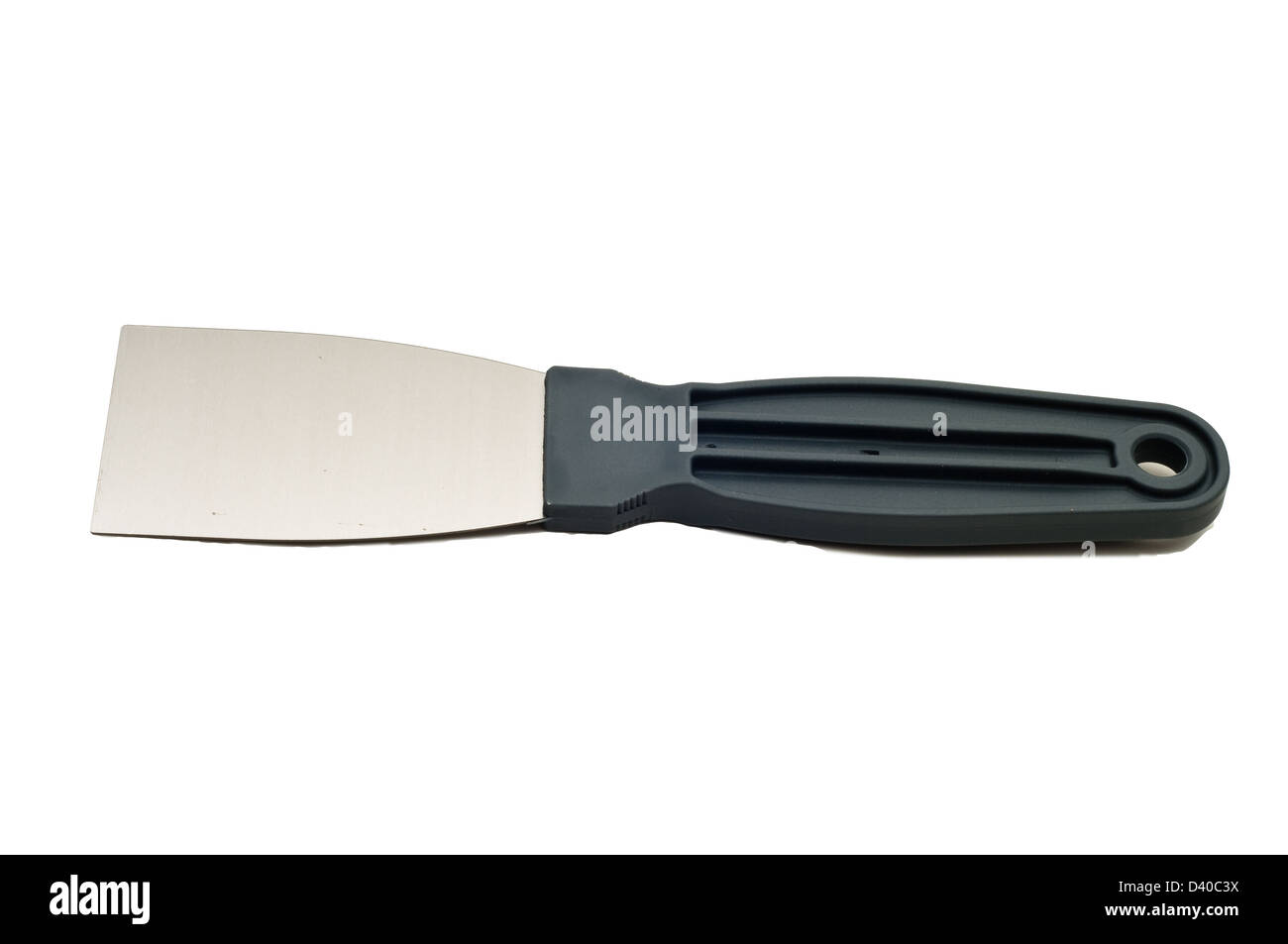 Paint scraper isolated on white background Stock Photo - Alamy