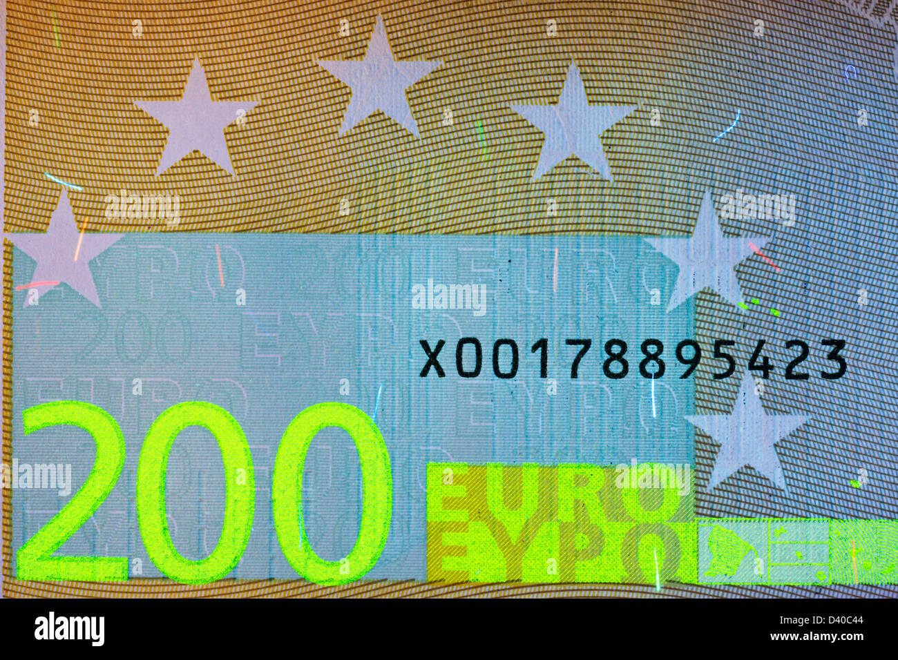 Euro banknotes 200 hi-res stock photography and images - Alamy