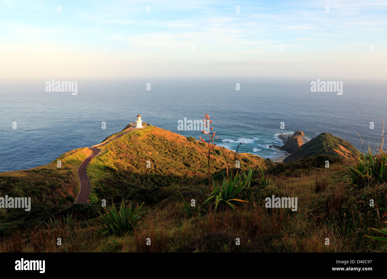 Cape Reinga lighthouse in Northland Stock Photo - Alamy