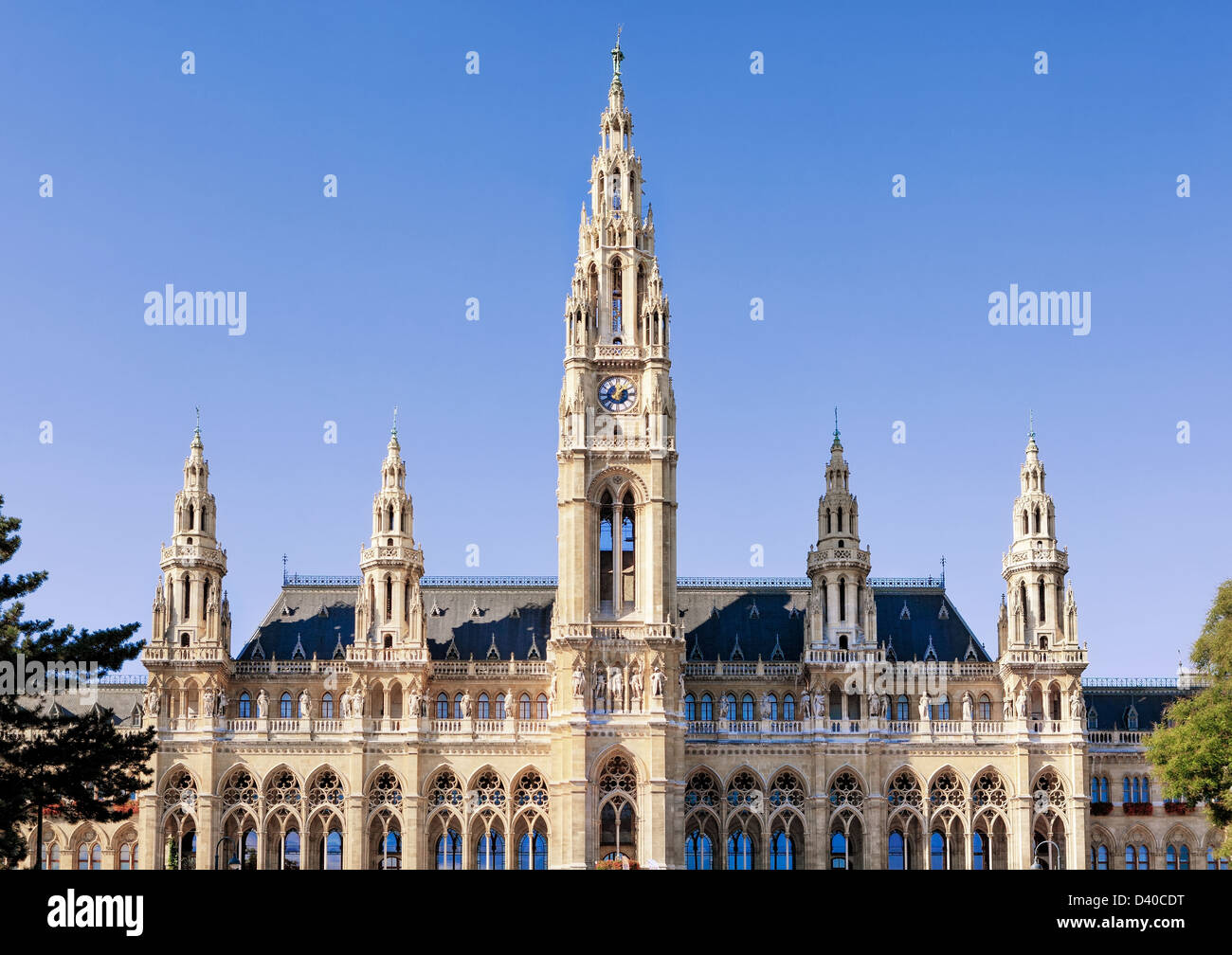 City Hall of Vienna Stock Photo - Alamy