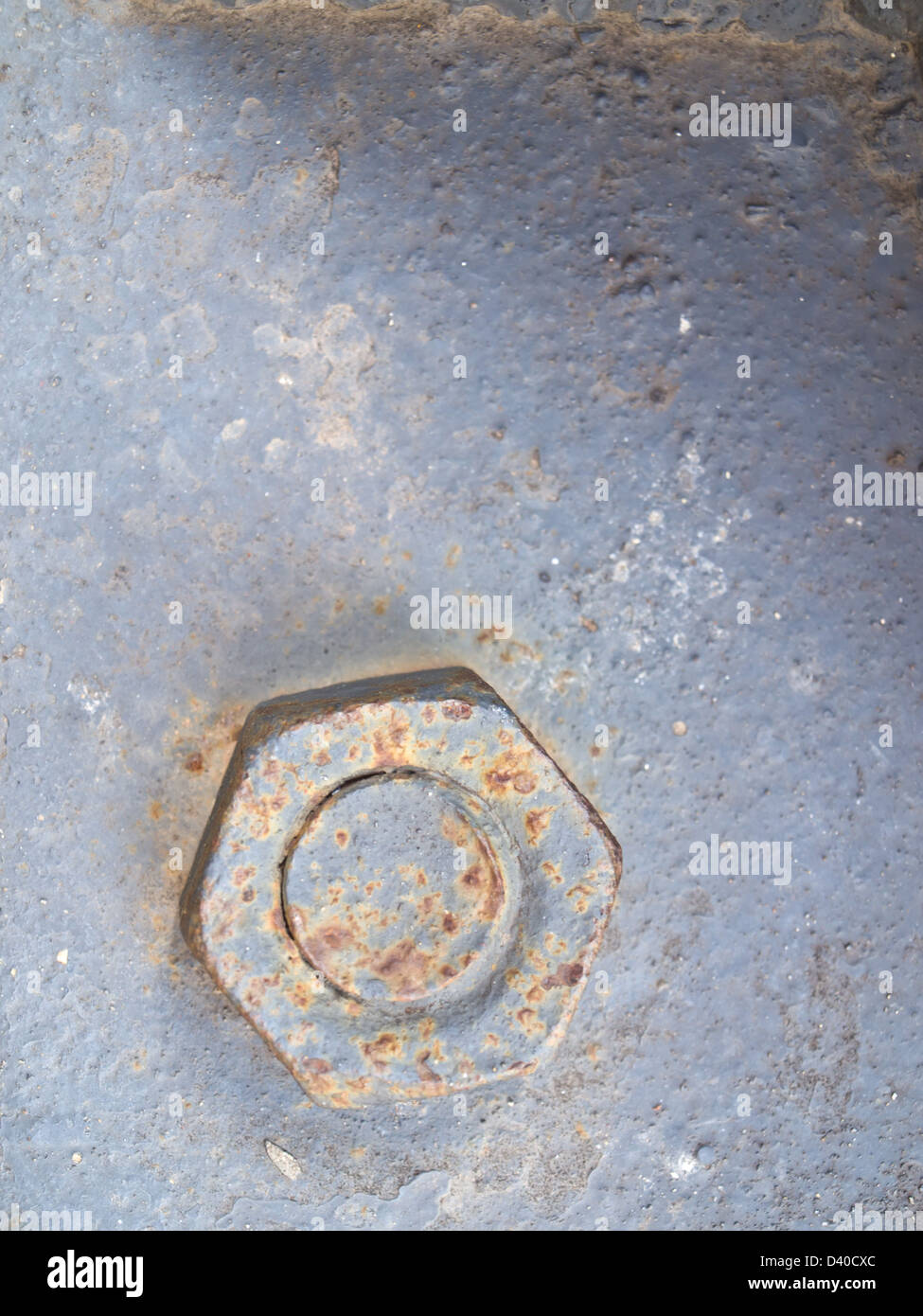 Old screw nut and bolt close up view Stock Photo - Alamy