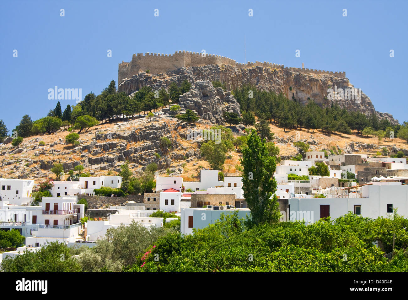 Lindos, Rhodes, Greece Stock Photo - Alamy