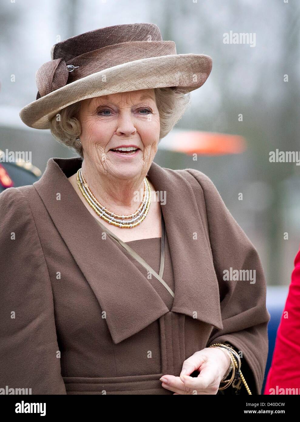 Arnhem, Netherlands. 27th February 2013. Queen Beatrix of The ...