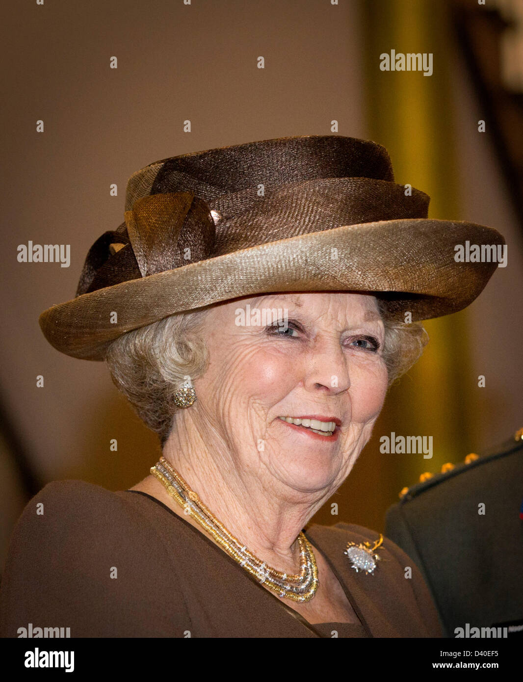 Arnhem, Netherlands. 27th February 2013. Queen Beatrix of The ...