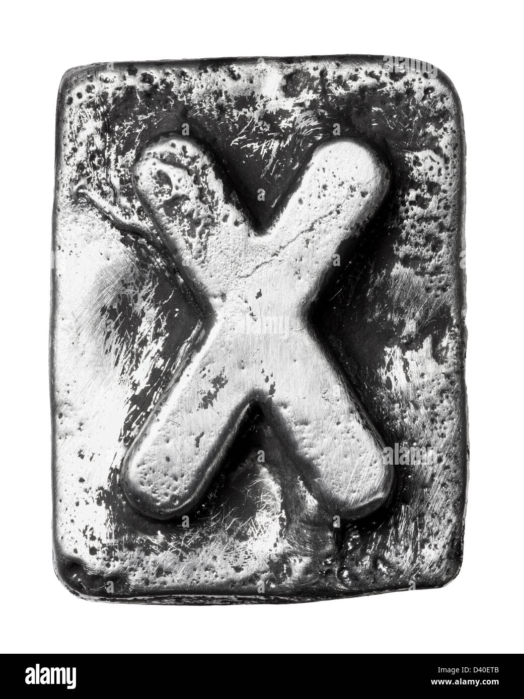 Alphabet letter Black and White Stock Photos & Images - Alamy