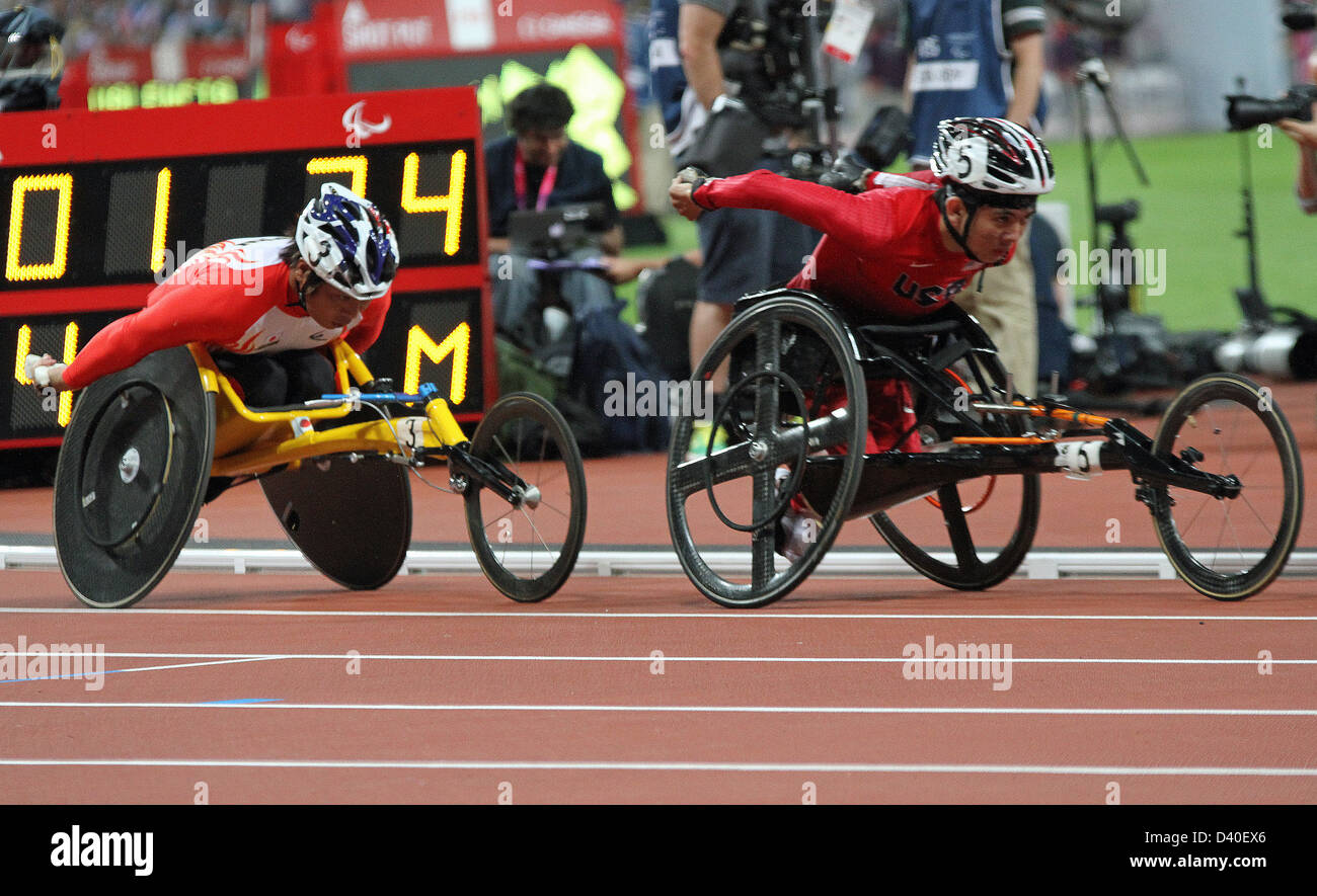 Raymond wheelchair racing paralympics hi-res stock photography and ...