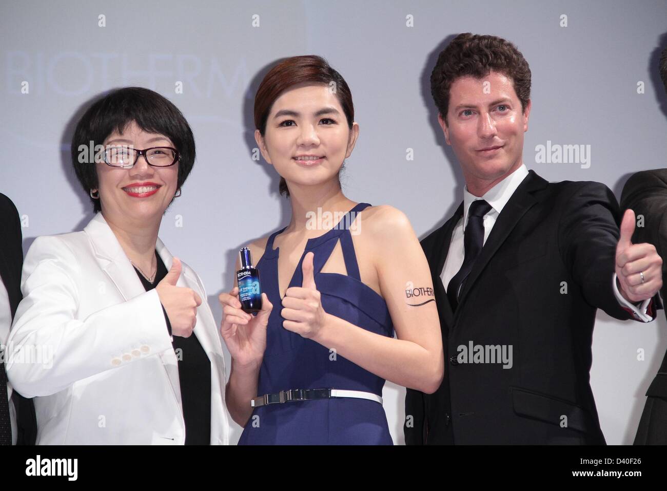 Taipei, Taiwan, China. 27th February 2013. Ella, member of girl group S ...