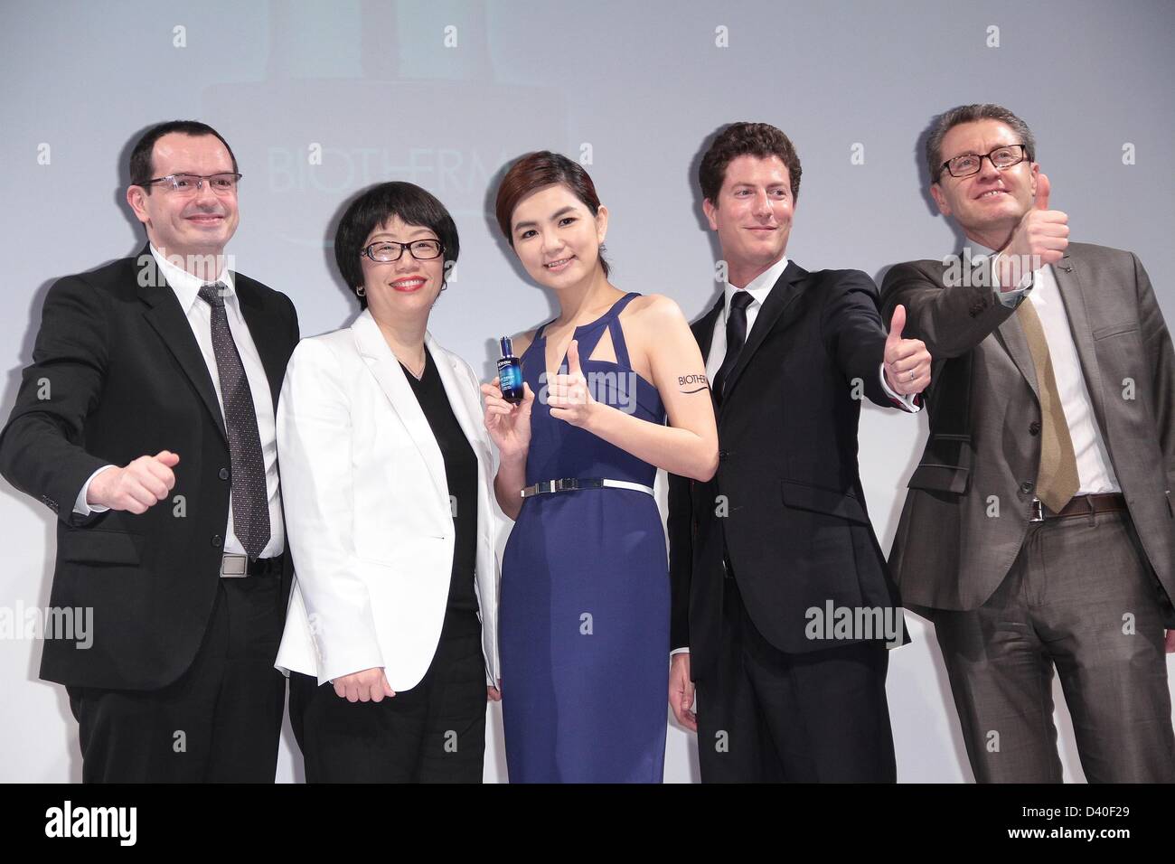 Taipei, Taiwan, China. 27th February 2013. Ella, member of girl group S ...