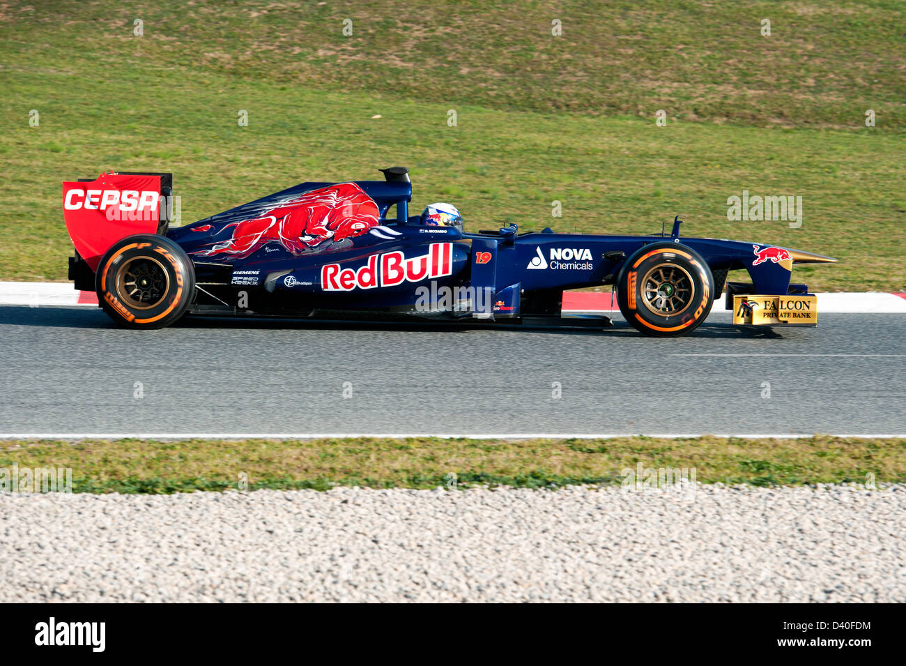 Daniel Ricciardo (AUS), Scuderia Toro Rosso-Ferrari STR8, Formula 1 ...