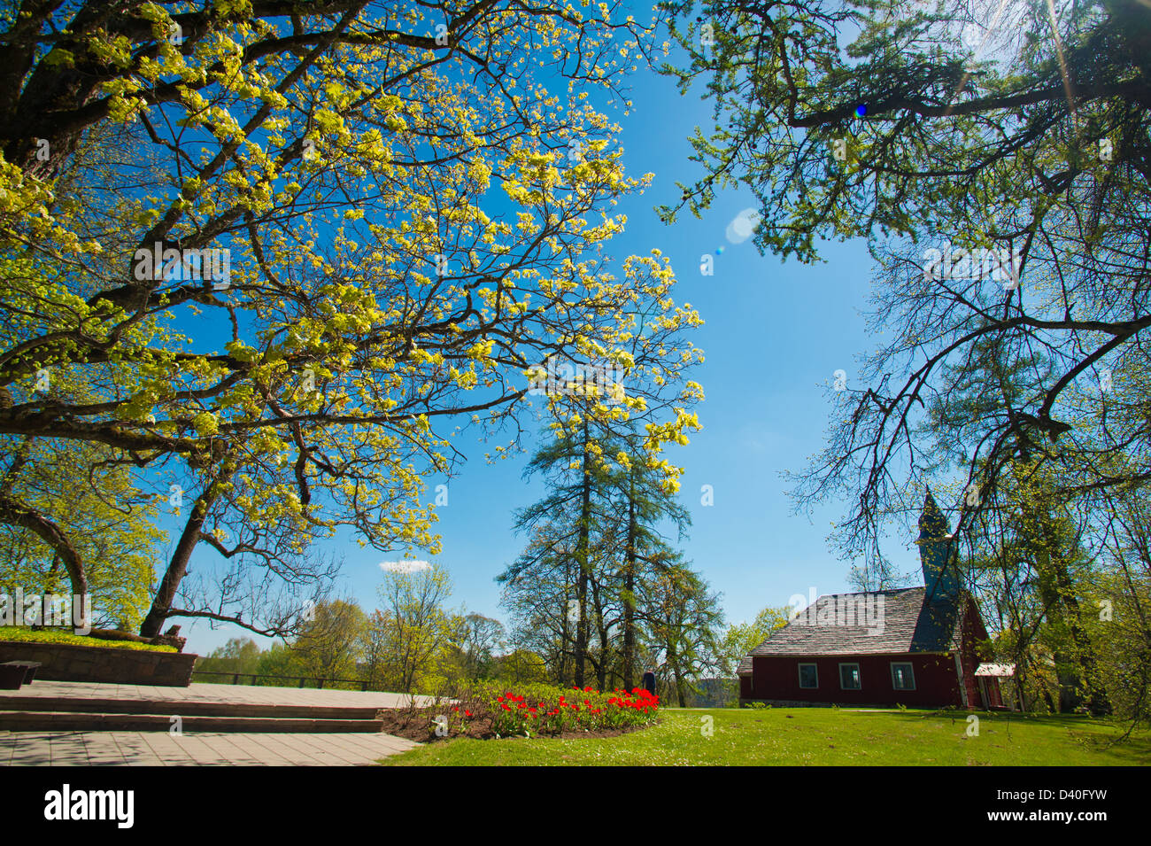 Very old and well remained building of church Stock Photo - Alamy