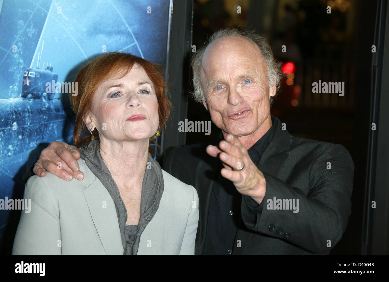 Ed harris and wife amy madigan hi-res stock photography and images - Alamy