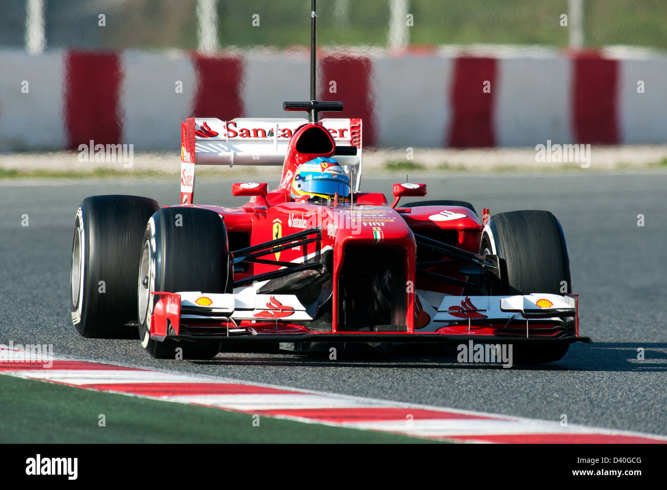 Fernando Alonso (SPA), Ferrari F138, Formula 1 testing sessions ...