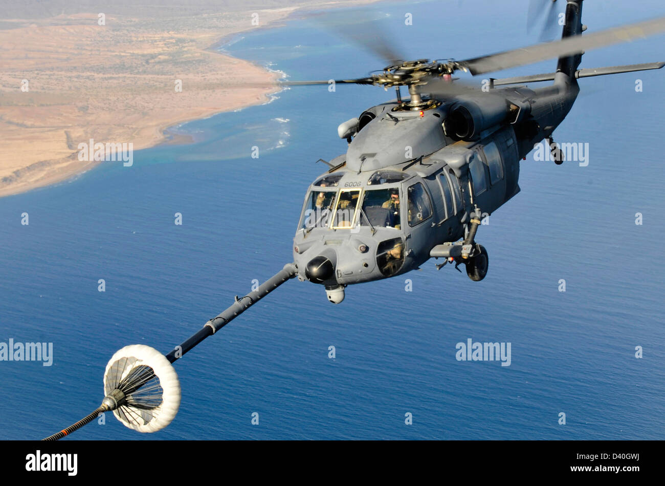 A U.S. Air Force HH-60 Pave Hawk from the 303rd Expeditionary Rescue ...