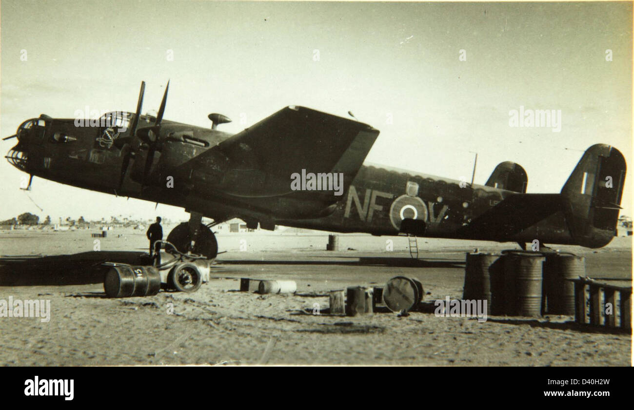 The Handley-Page Halifax was a British four-engine heavy bomber used ...
