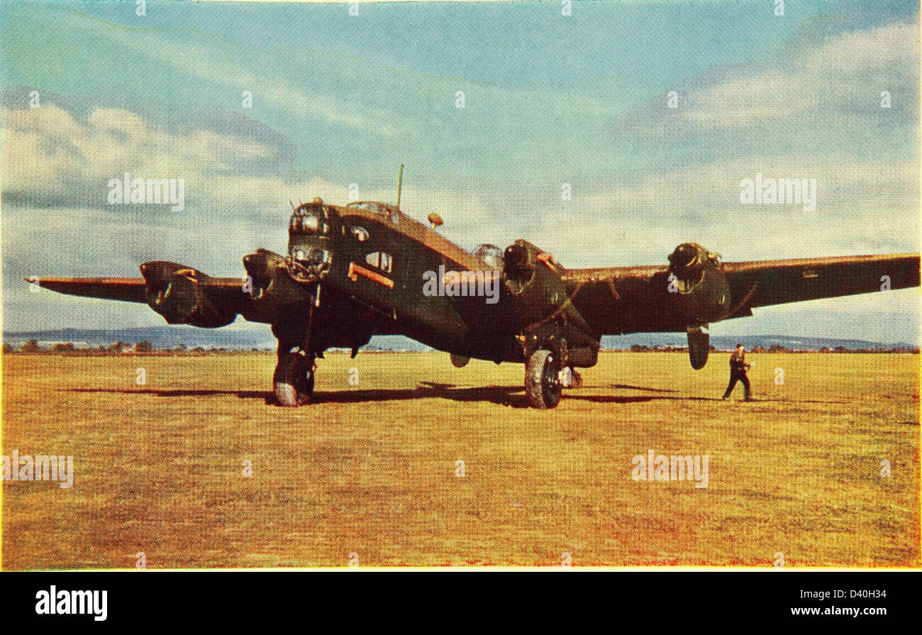 The Handley Page Halifax was a British heavy bomber used during World ...