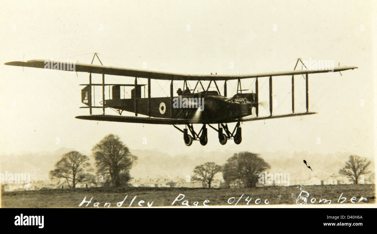 Handley page 0 400 hi-res stock photography and images - Alamy