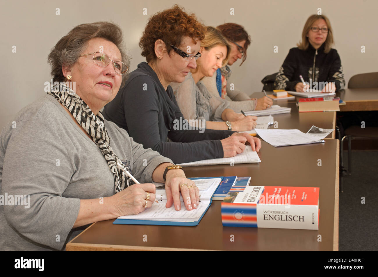 English classes and germany hi-res stock photography and images - Alamy