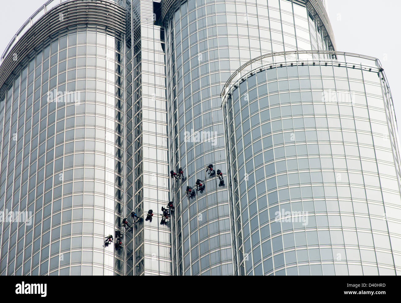 Burj khalifa tower detail hi-res stock photography and images - Alamy
